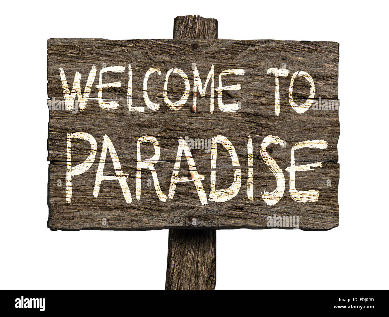 Welcome to paradise hi-res stock photography and images - Alamy