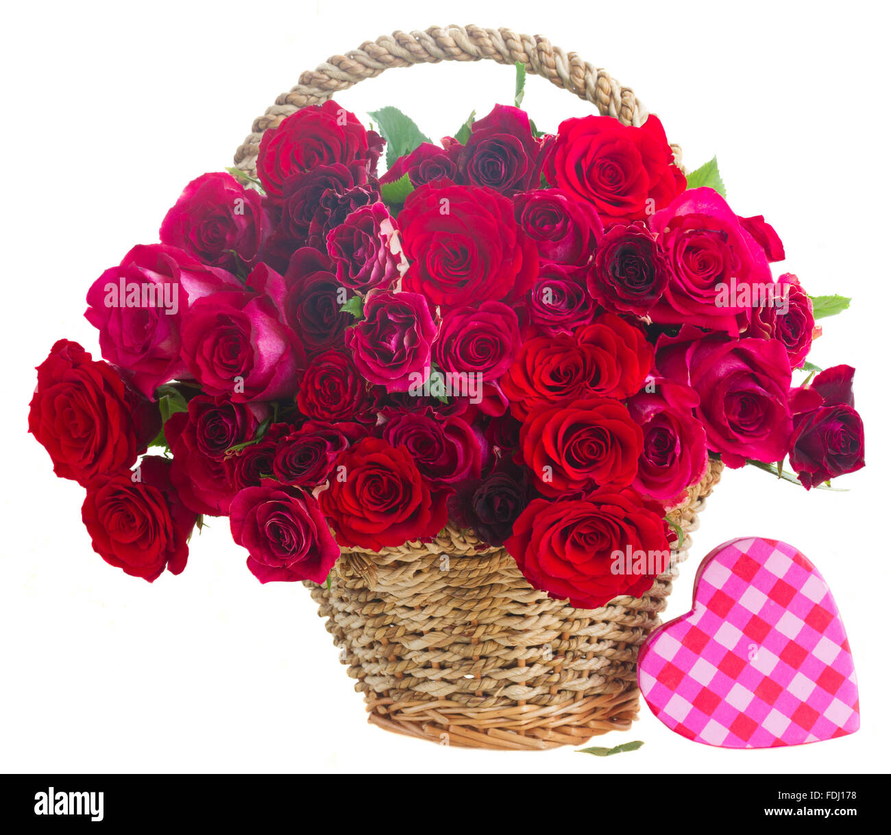 pile of pink roses Stock Photo - Alamy