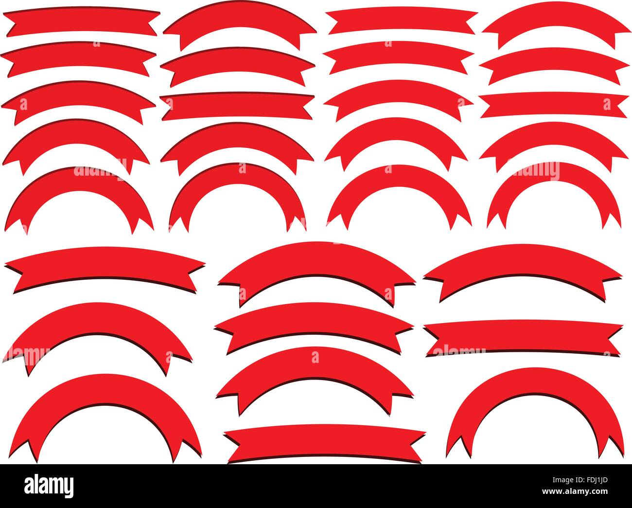 Arched vector vectors hi-res stock photography and images - Alamy