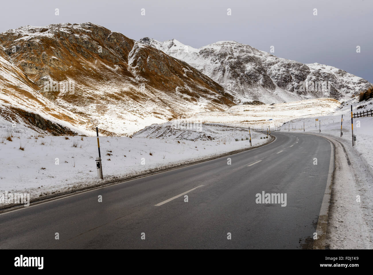 Julier pass road switzerland hi-res stock photography and images - Alamy