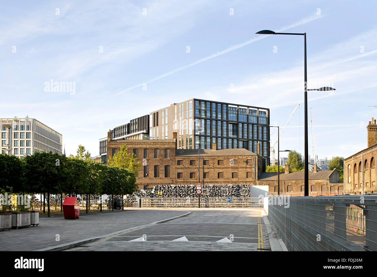 Old Granary Building Granary Square High Resolution Stock Photography ...