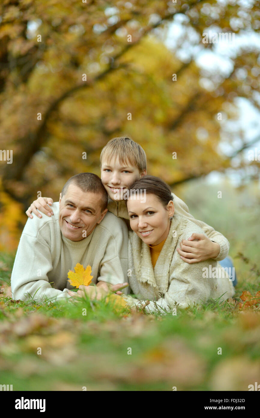 Nice happy family Stock Photo - Alamy