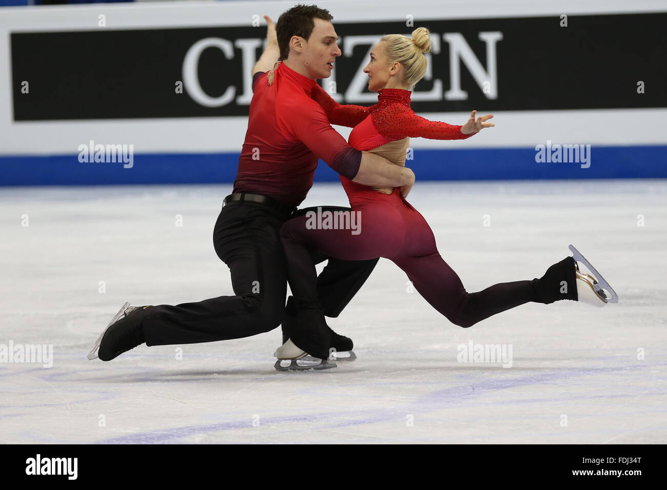 Aliona Savchenko, Bruno Massot Stock Photo - Alamy
