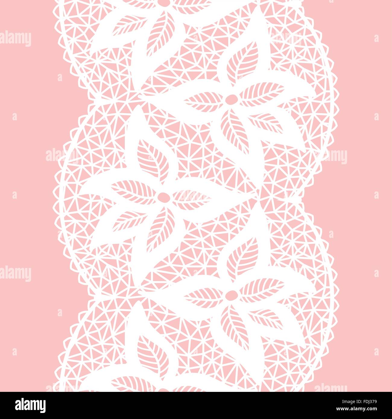 Decorative lacy border Stock Vector Image & Art - Alamy