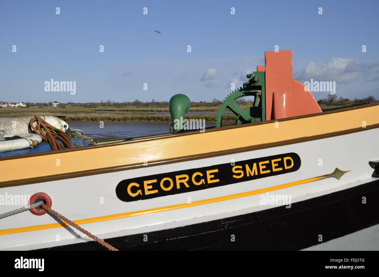 Blackwater river essex boat hi-res stock photography and images - Alamy