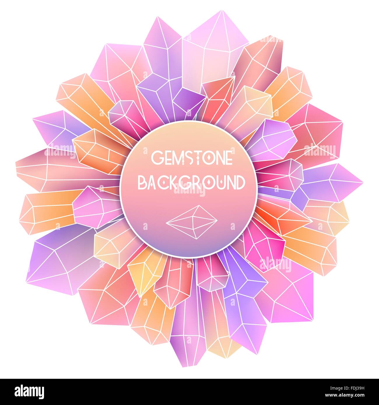 Crystal frame vector vectors hi-res stock photography and images - Alamy