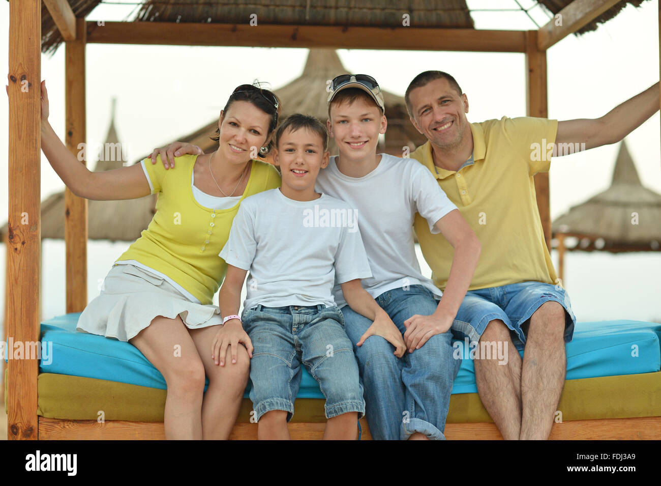 family having fun Stock Photo - Alamy