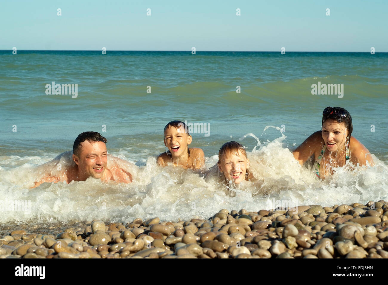 Family teenagers tropical hi-res stock photography and images - Alamy