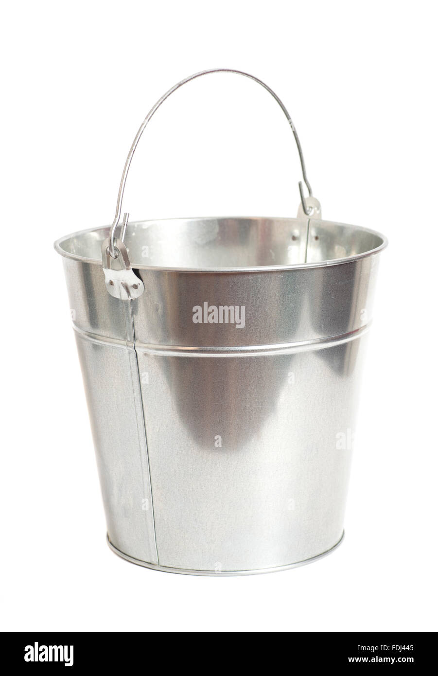 Bucket isolated on white background Stock Photo - Alamy