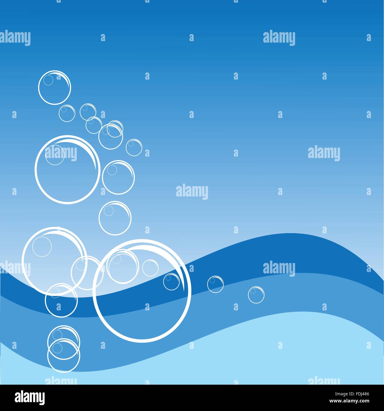Ocean Waves and Sea Bubbles (Vector Stock Vector Image & Art - Alamy