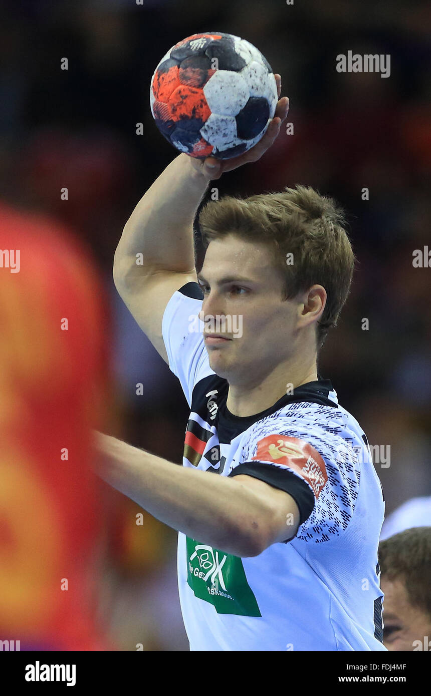 Krakow, Poland. 31st Jan, 2016. Germany's Rune Dahmke during the 2016 ...