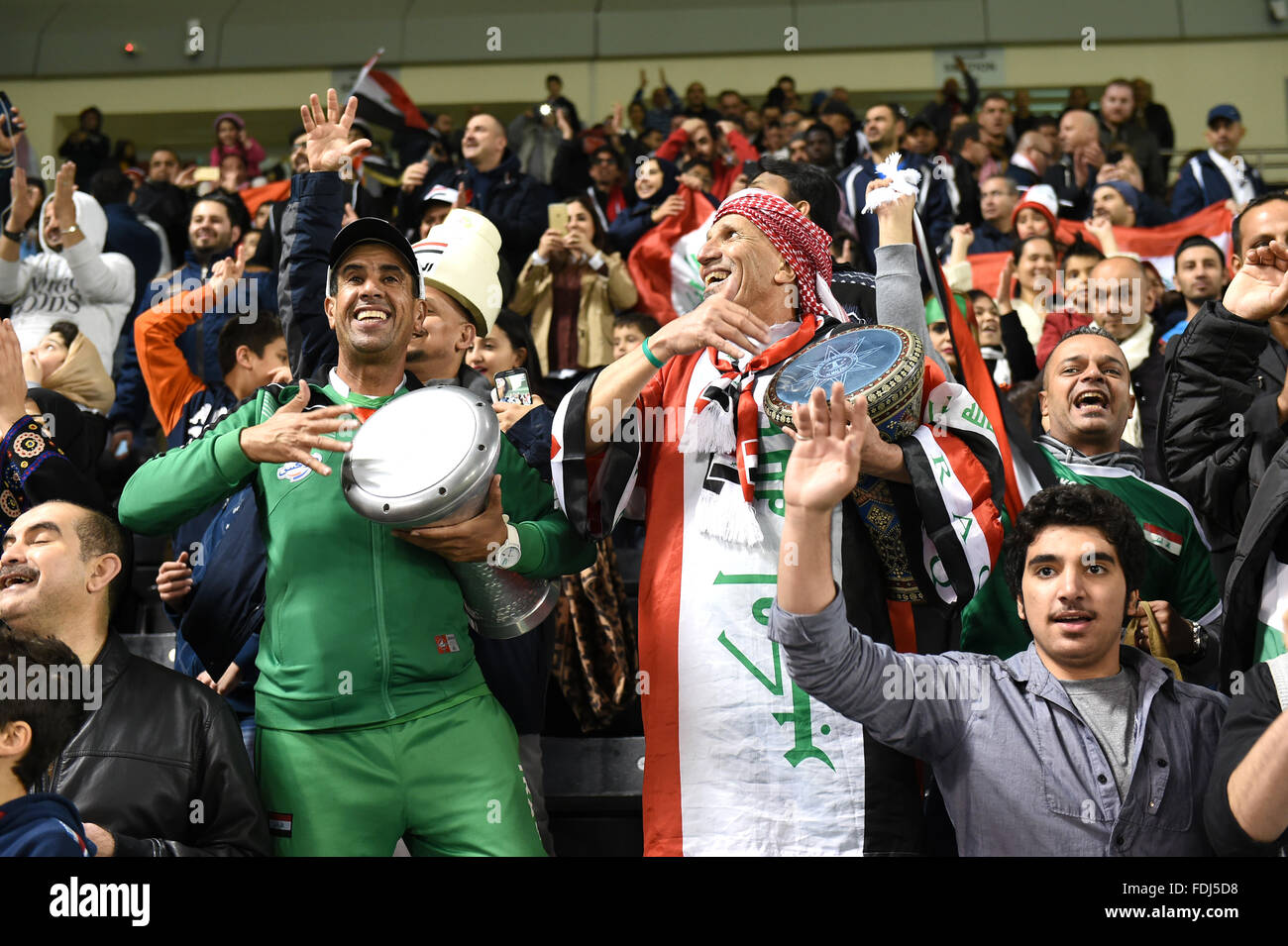 Iraq fans (IRQ), JANUARY 29, 2016 - Football / Soccer : Iraq fans ...