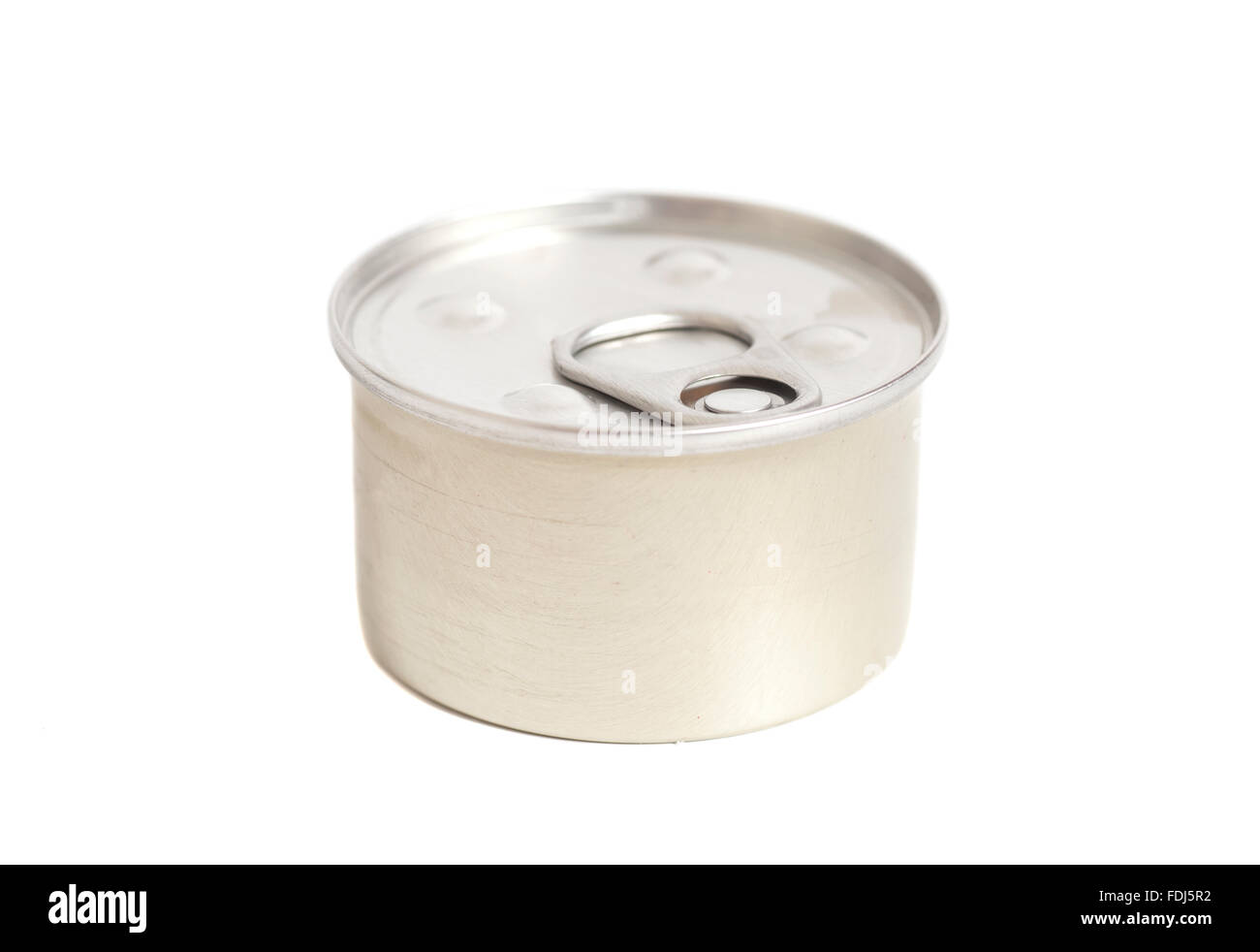 Closed Food Can isolated on white background Stock Photo - Alamy