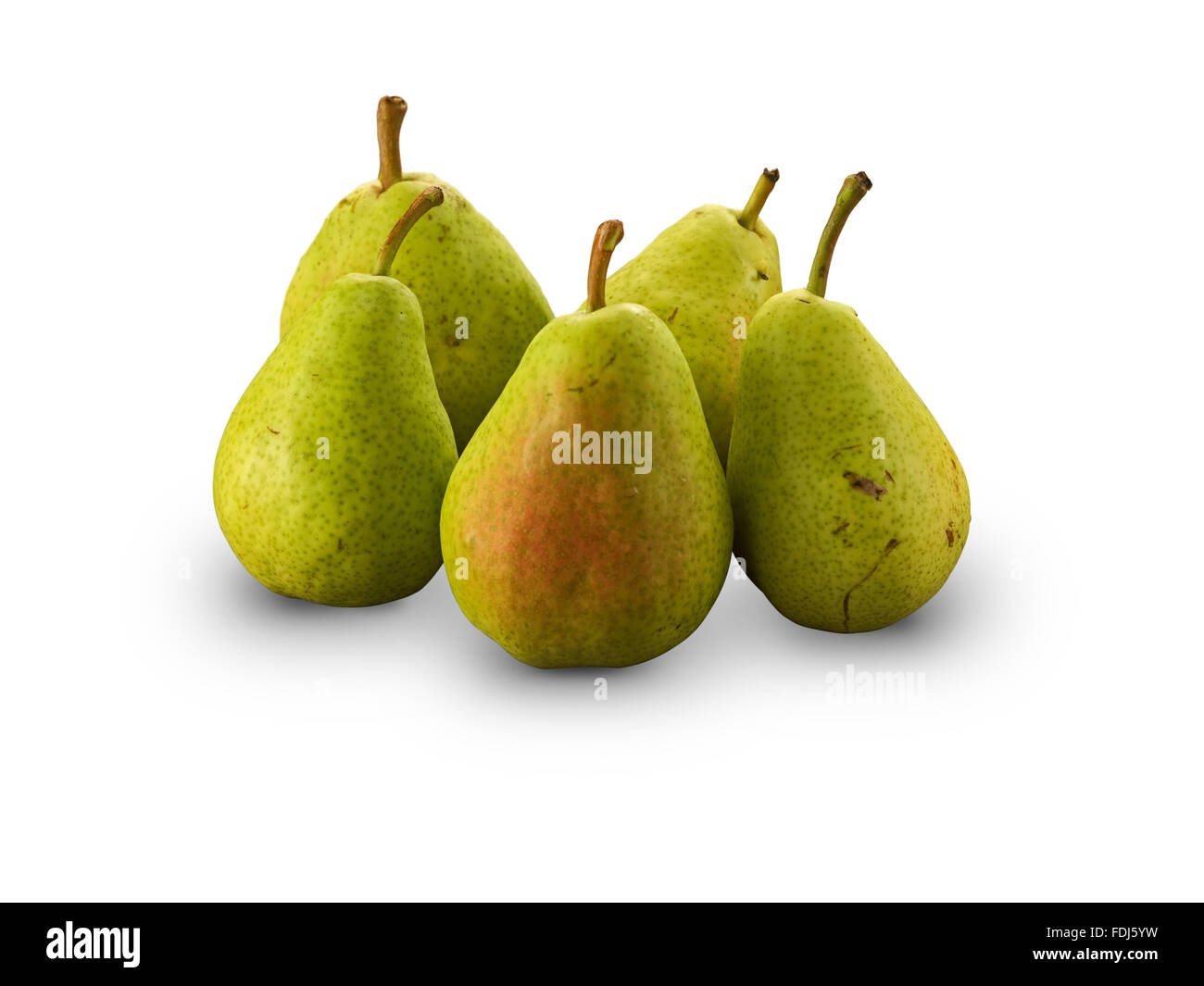 organic pears isolated on white Stock Photo - Alamy