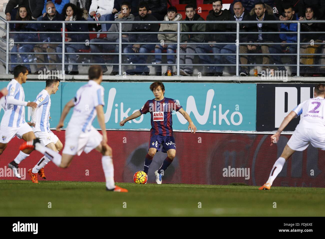 Eibar, Spain. 30th Jan, 2016. Takashi Inui (Eibar) Football/Soccer ...