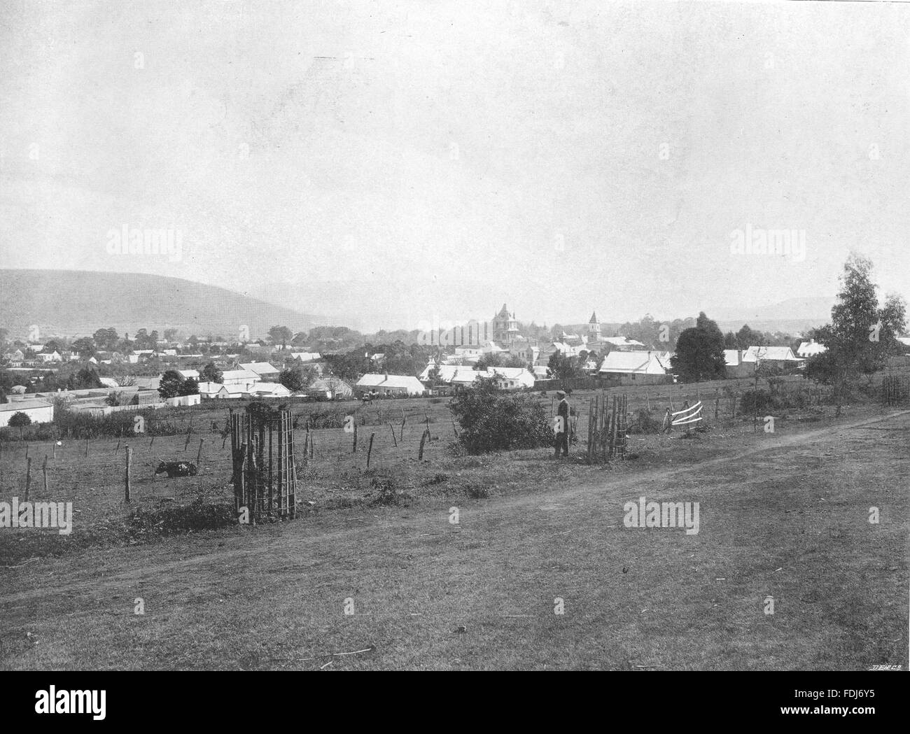 SOUTH AFRICA: Uitenhage, antique print 1899 Stock Photo - Alamy