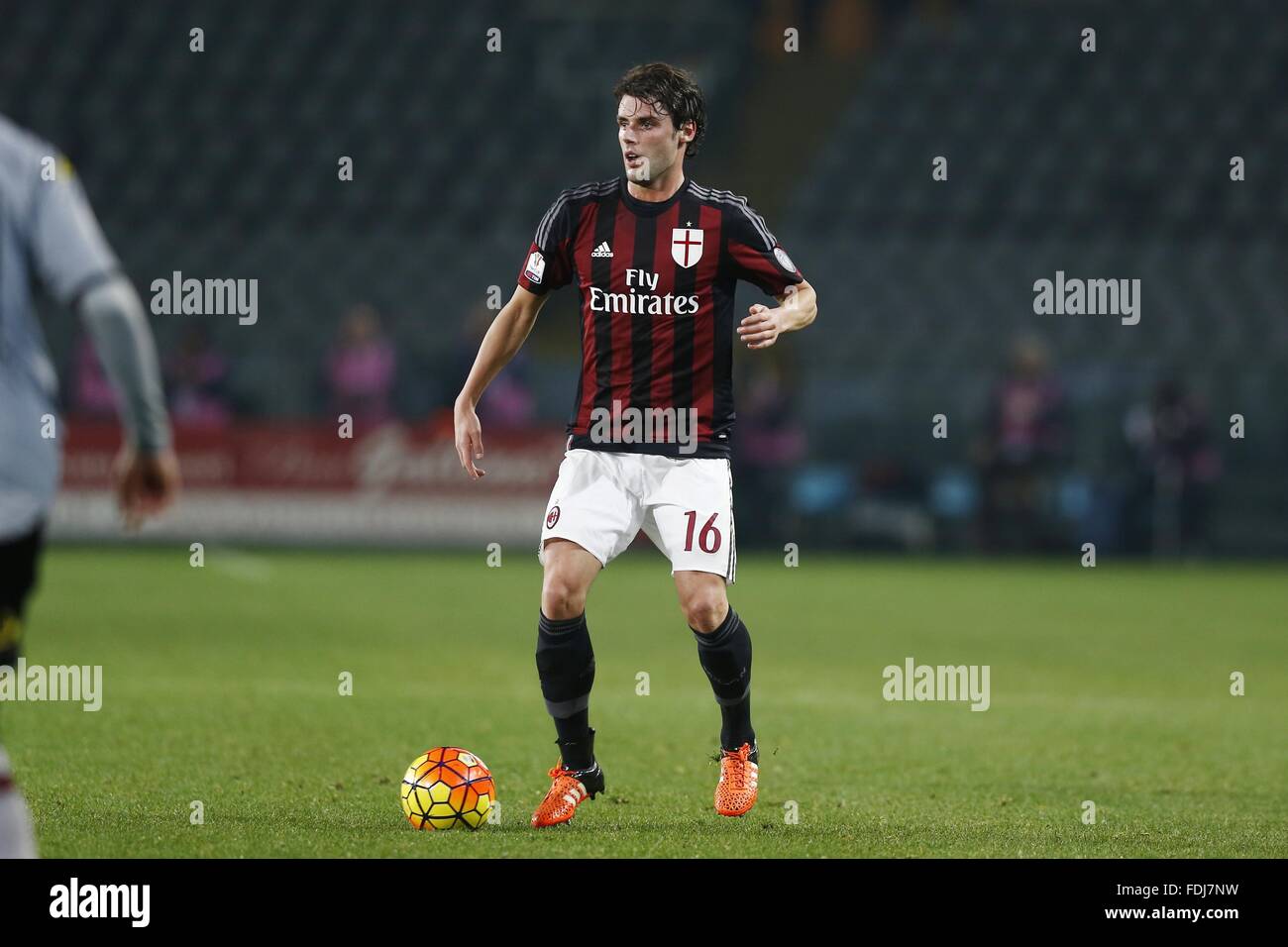 Torino, Italy. 26th Jan, 2016. Andrea Poli (Milan) Football/Soccer ...