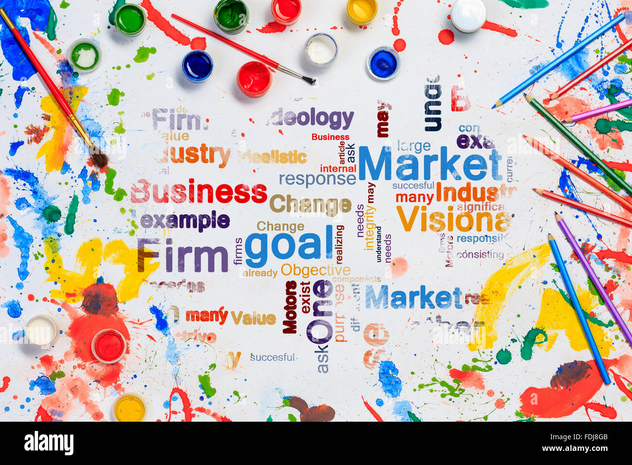 Leadership concept paint hi-res stock photography and images - Alamy