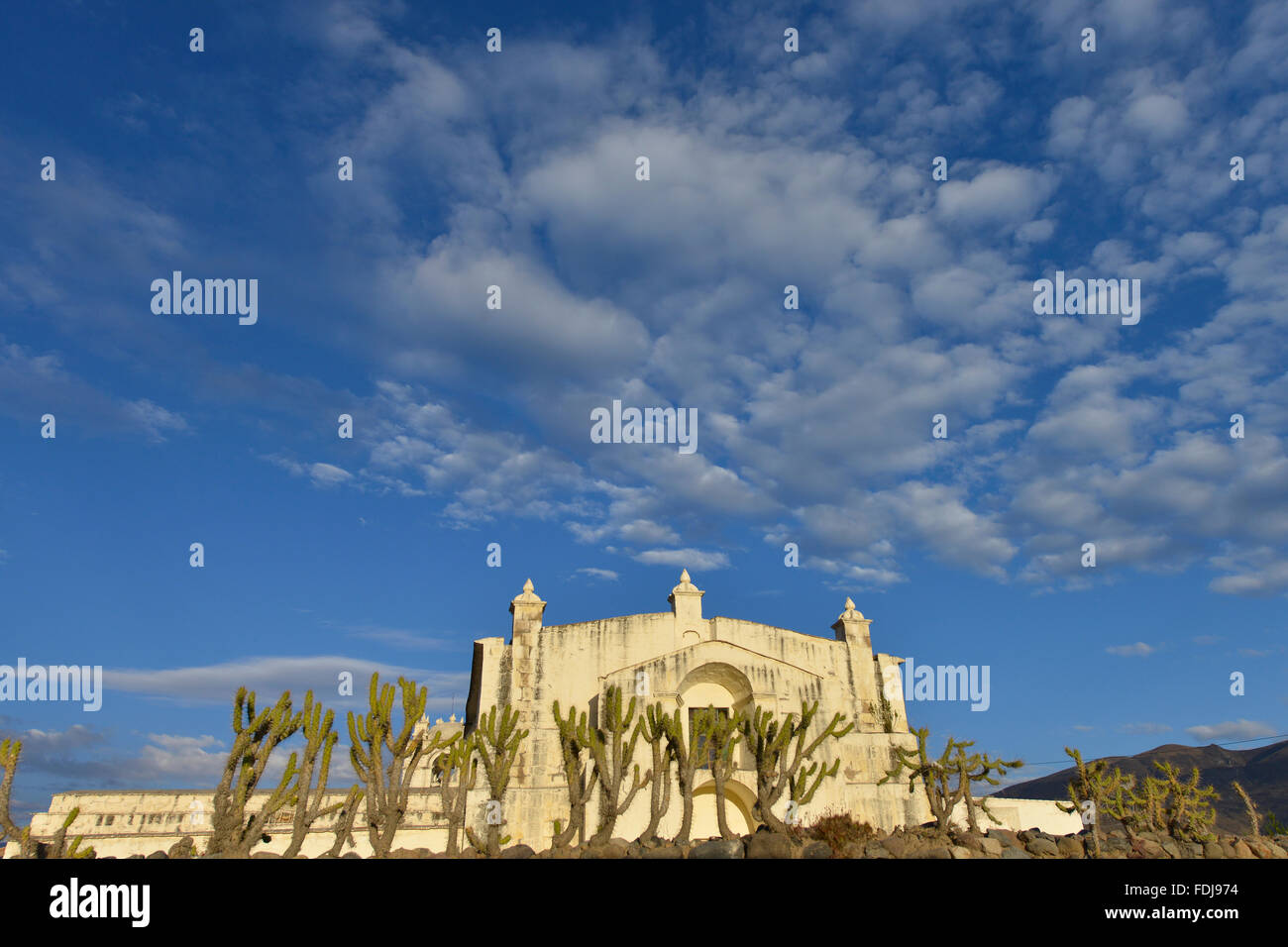 Inmaculada Concepcion Church in Yanque, Peru Stock Photo - Alamy