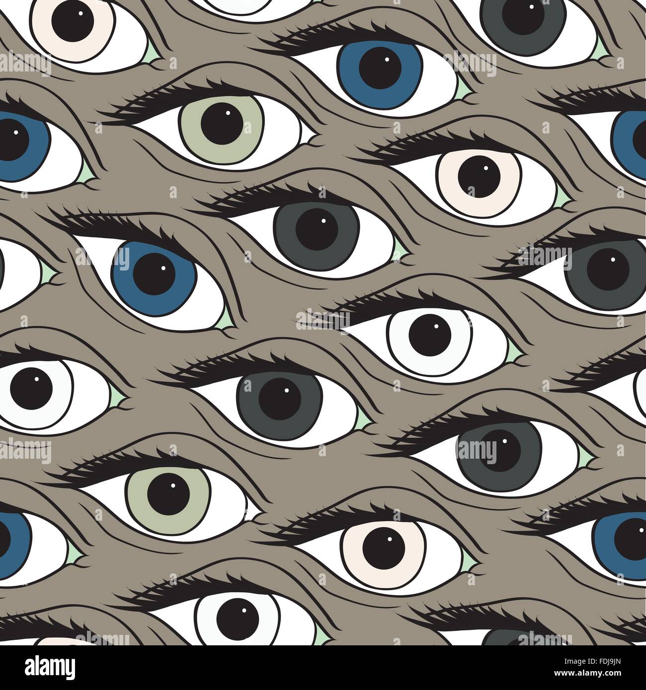 Blink an eye Stock Vector Images - Alamy