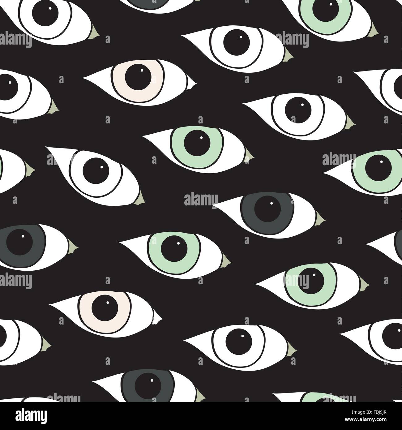 Eyes open cartoon Stock Vector Images - Alamy