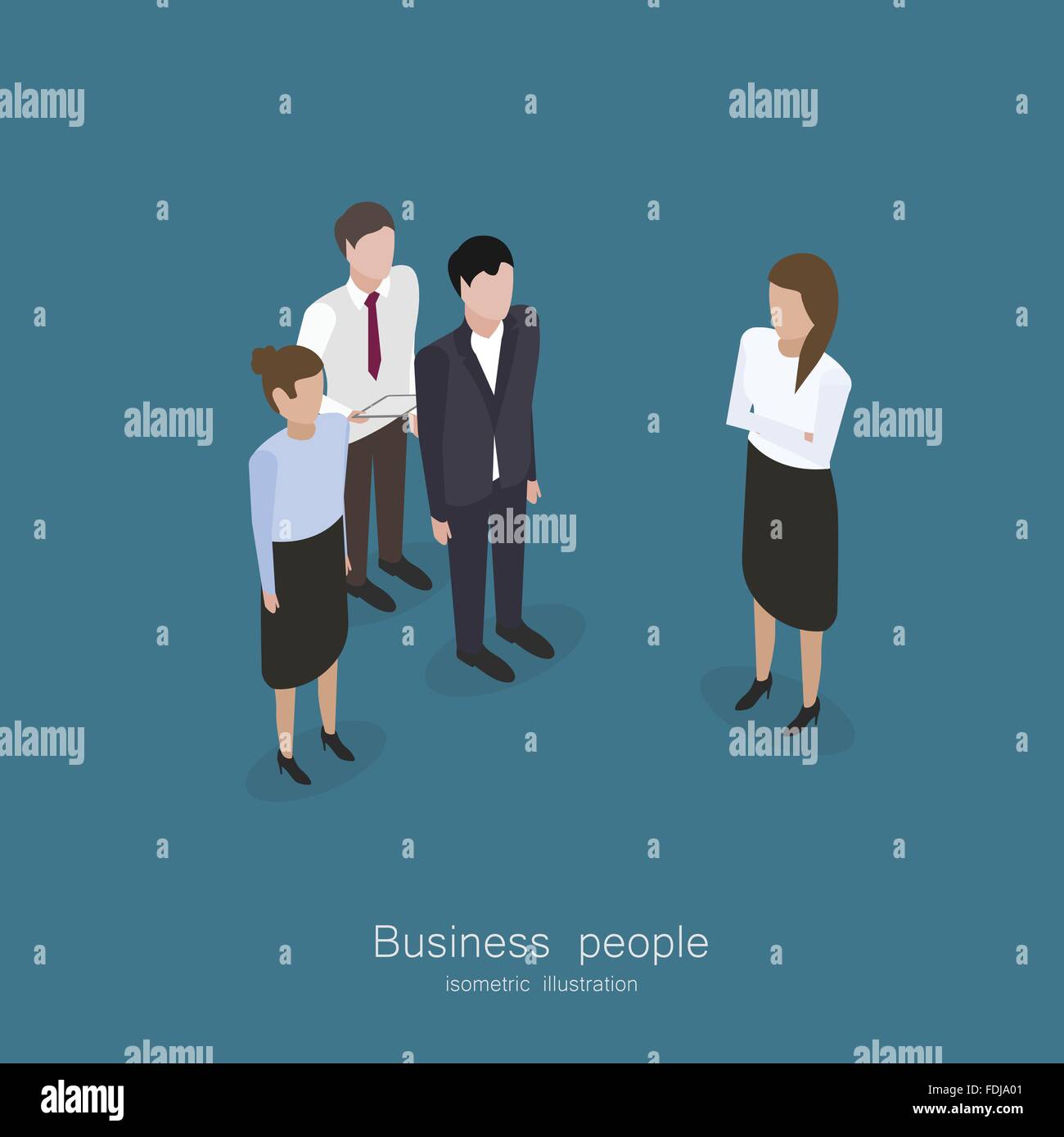 Business meeting people Stock Vector Image & Art - Alamy