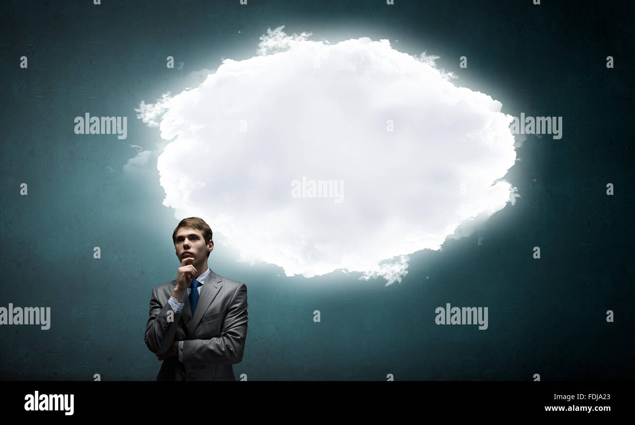 Thought cloud hi-res stock photography and images - Alamy