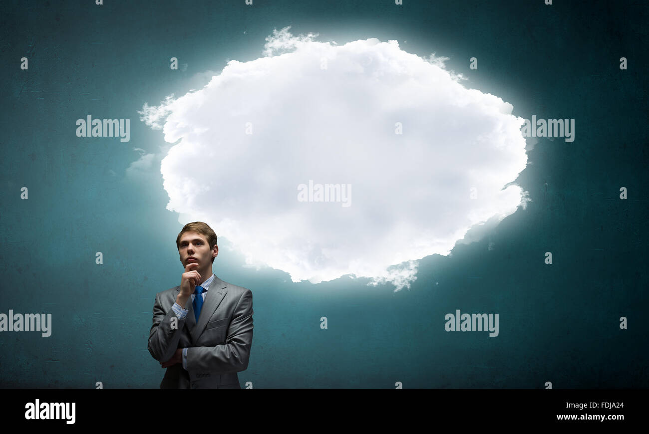Thought cloud hi-res stock photography and images - Alamy