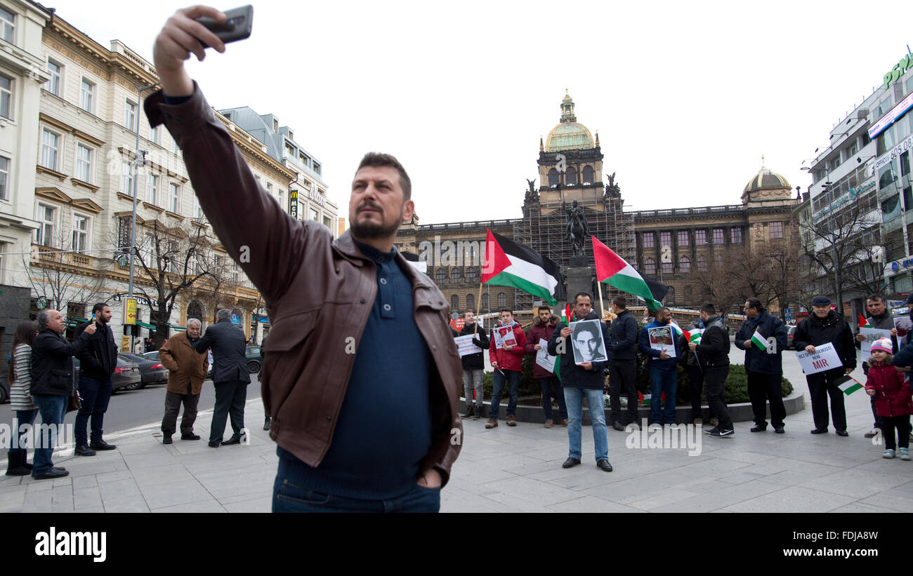 Show of solidarity czech people hi-res stock photography and images - Alamy