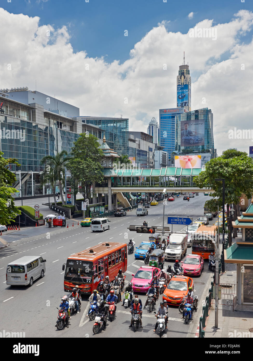 Ratchadamri Road, Bangkok, Thailand Stock Photo - Alamy