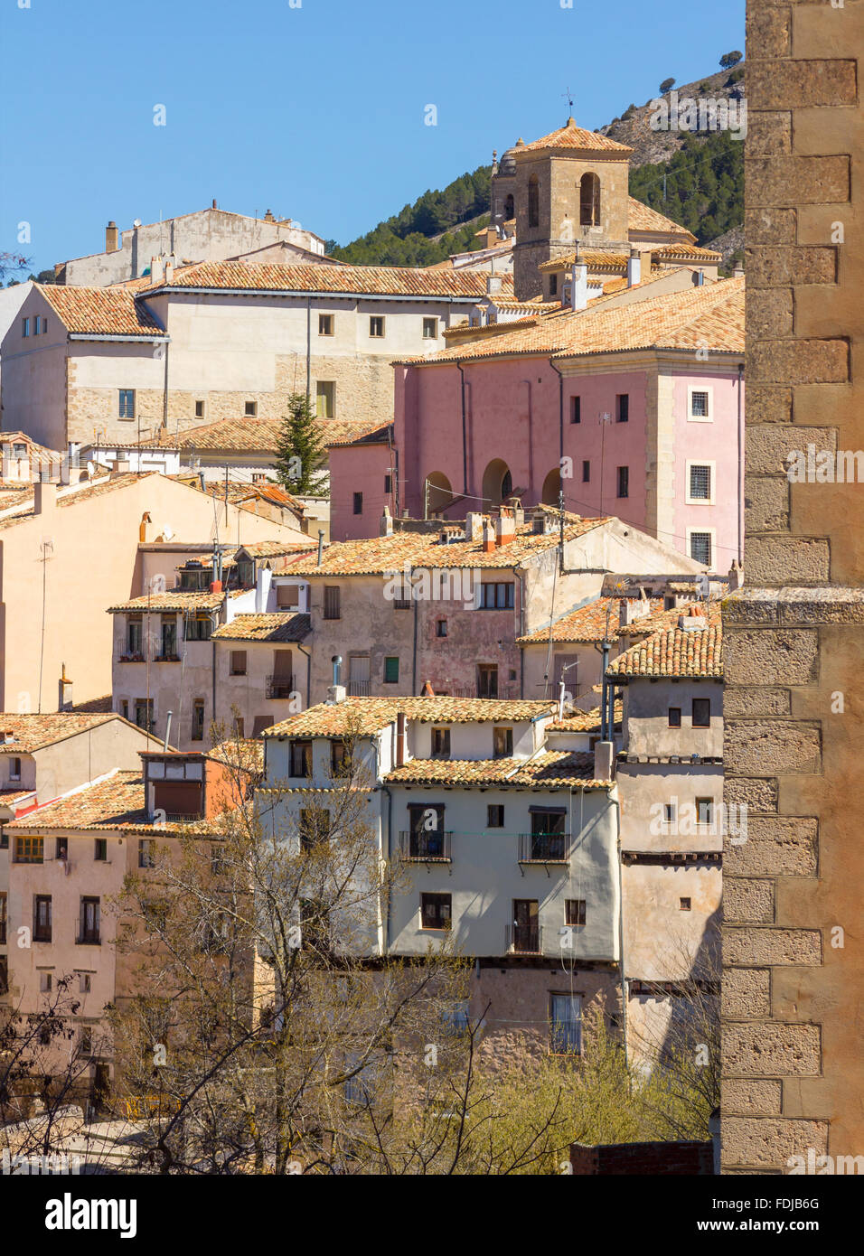 Aerial view of the monumental city of Cuenca, Spain Stock Photo - Alamy