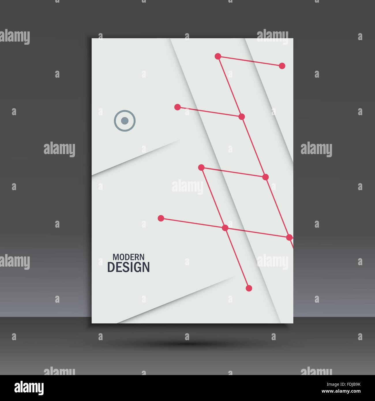 Molecule brochure design Stock Vector Images - Alamy