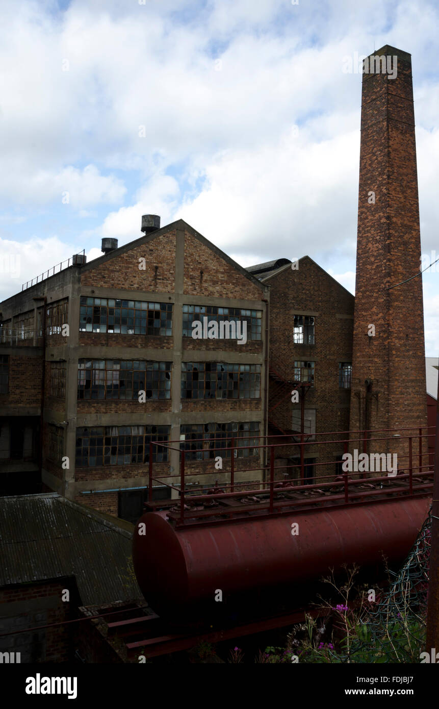 Abandoned paper bag factory in hi-res stock photography and images - Alamy