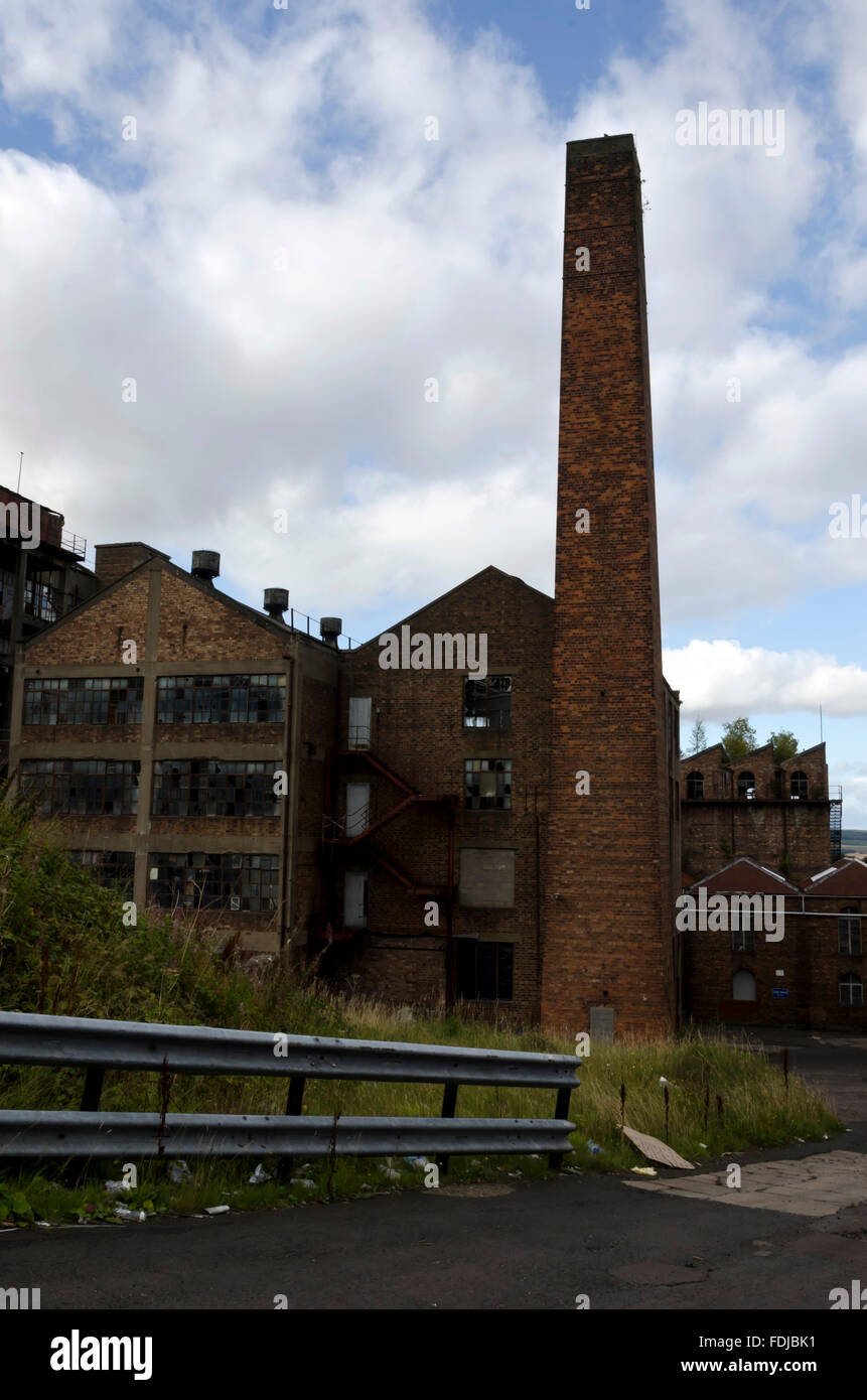 Abandoned paper bag factory in Falkland, Fife, Scotland. The Smith ...