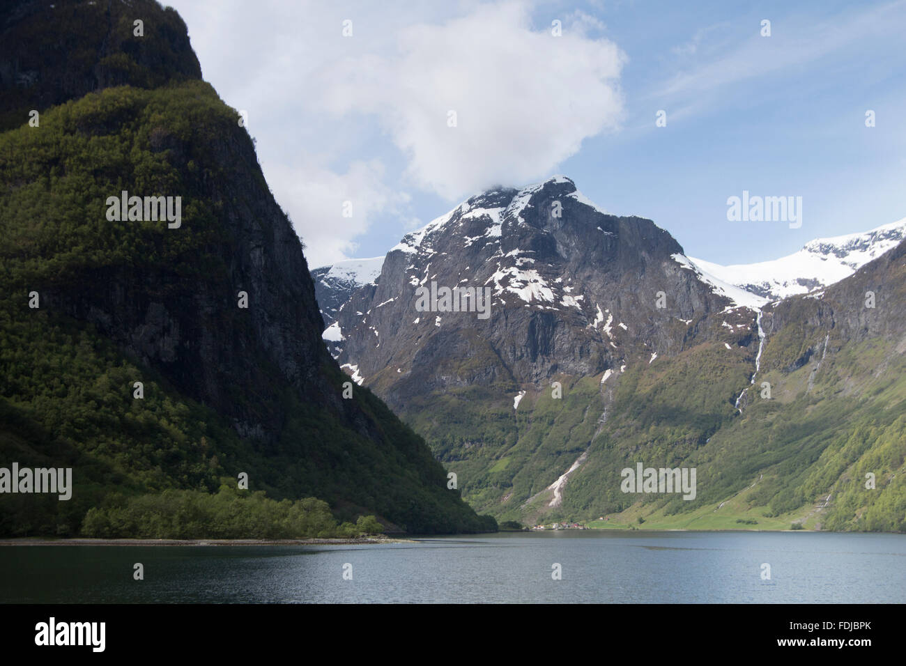 The Narrow Fjord (a branch of the Sognefjord), Norway Stock Photo - Alamy