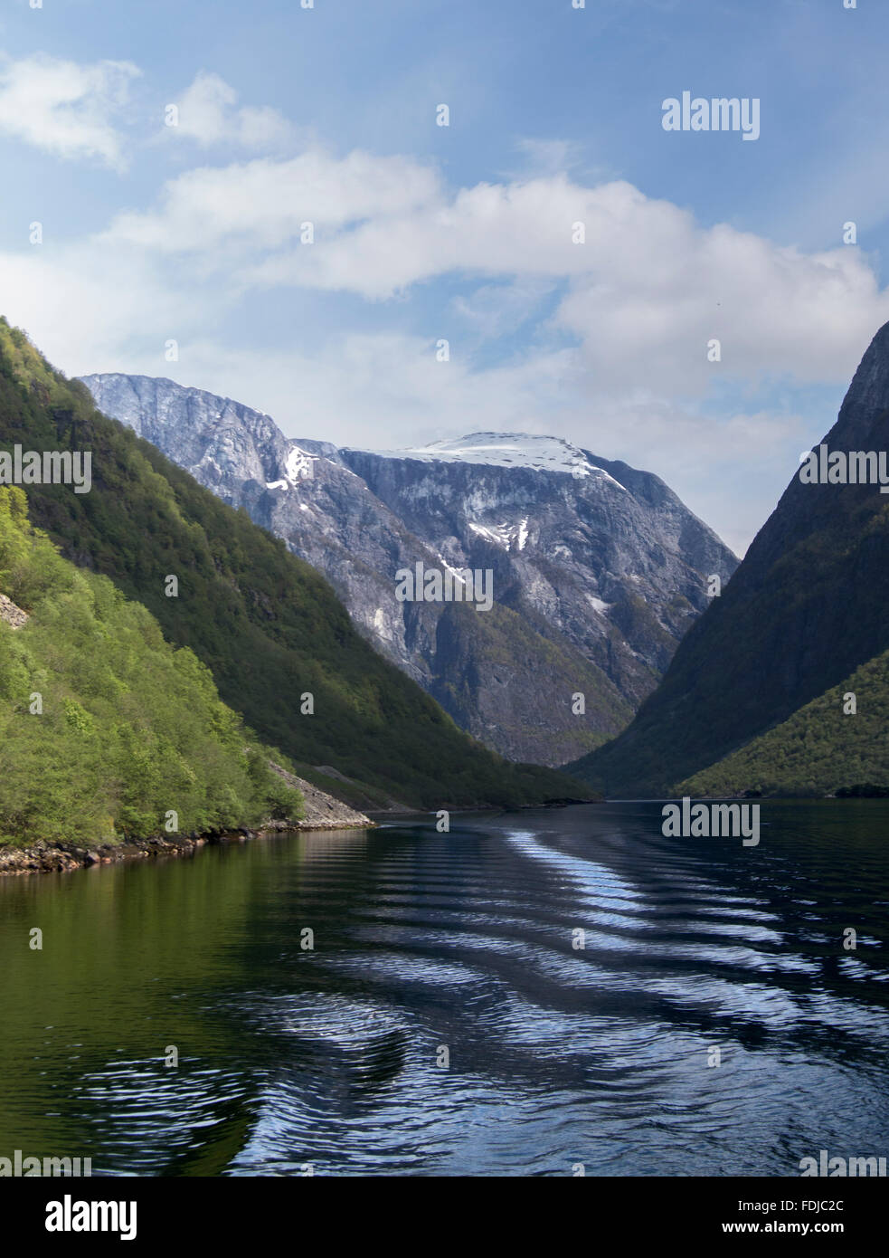 The Narrow Fjord (a branch of the Sognefjord), Norway Stock Photo - Alamy
