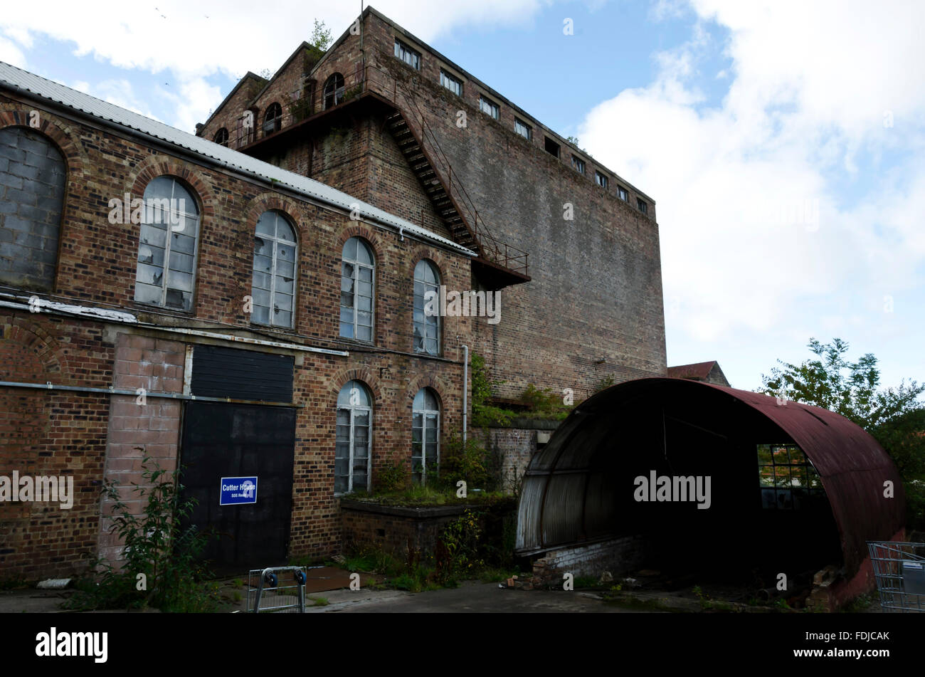 Abandoned paper bag factory in hi-res stock photography and images - Alamy