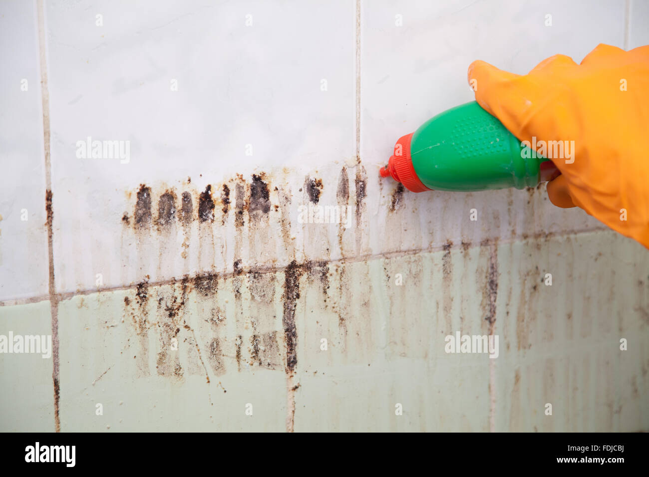 washing dirty tiles Stock Photo - Alamy