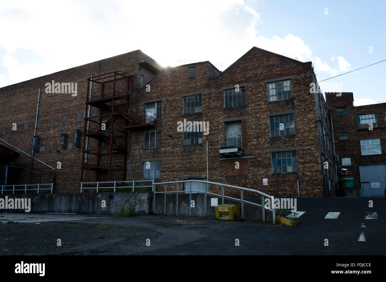 Abandoned paper bag factory in hi-res stock photography and images - Alamy