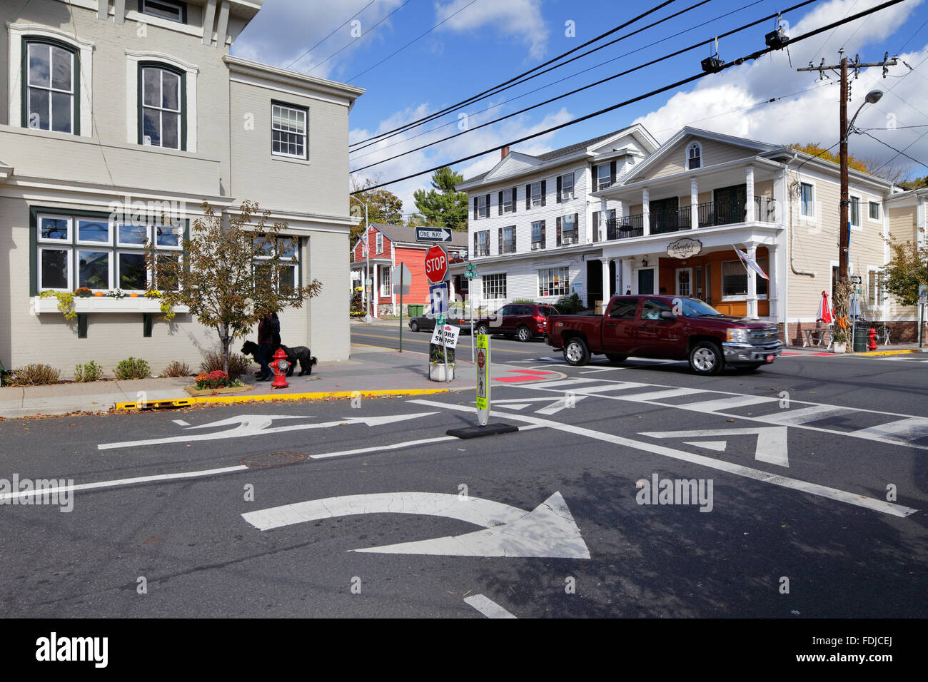 Street intersection in clinton hi-res stock photography and images - Alamy