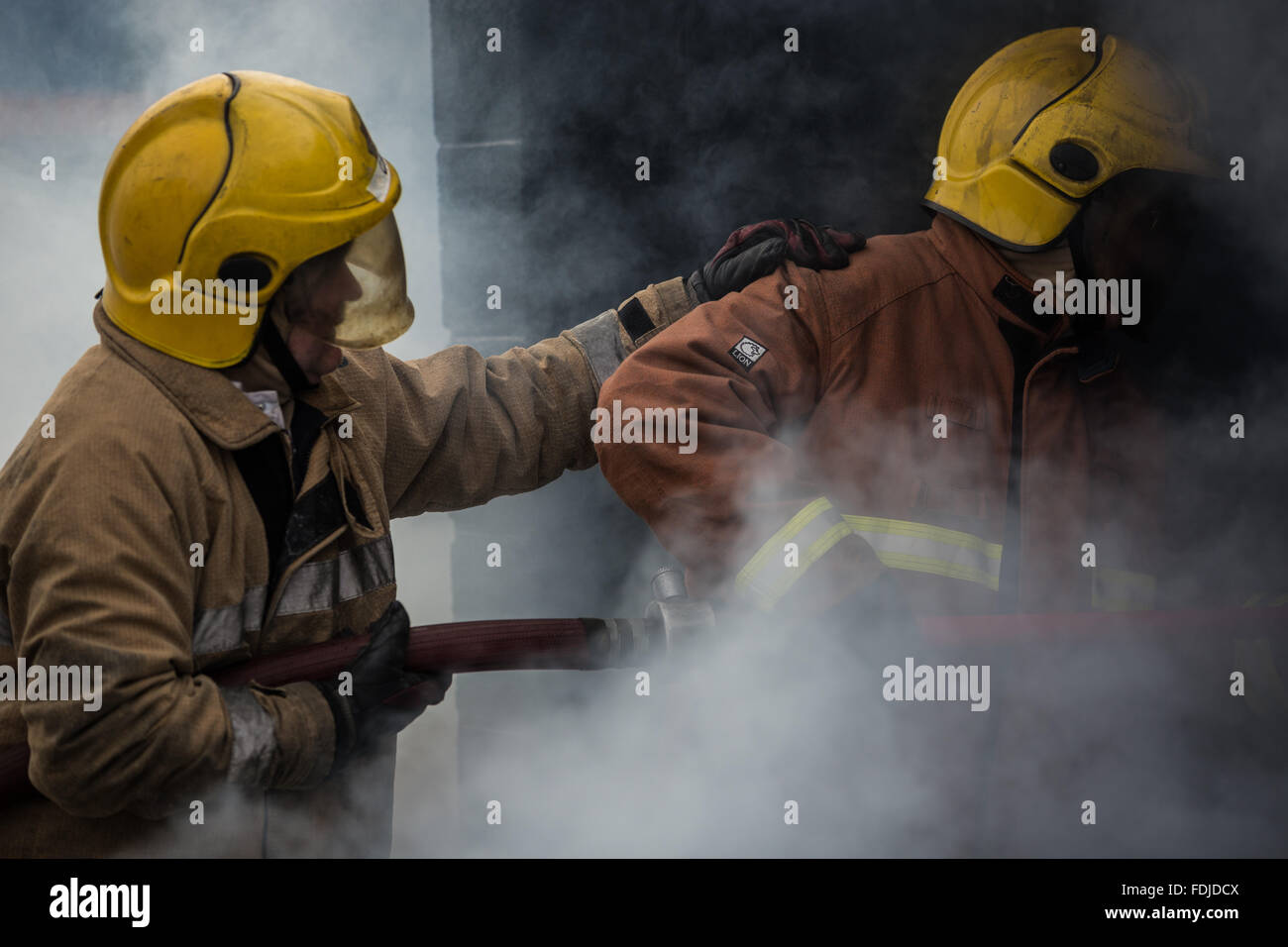 Offshore training firefighting hi-res stock photography and images - Alamy