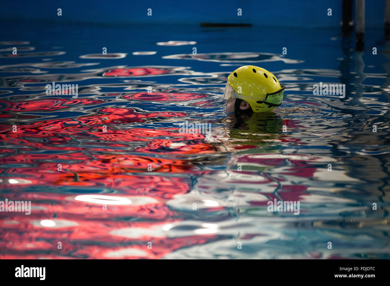 Offshore During Sea Survival Training Stock Photos & Offshore During ...
