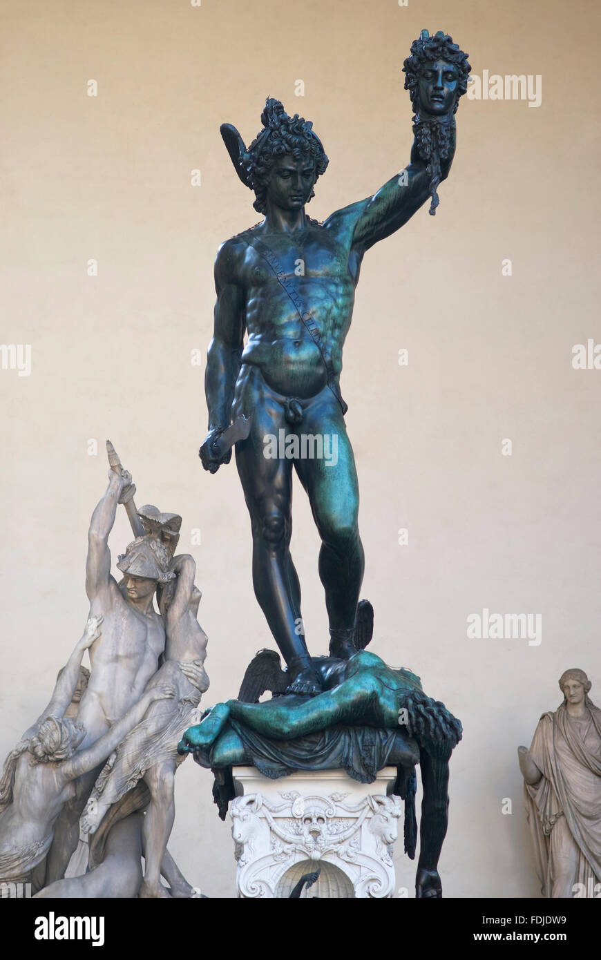 Perseus statue hi-res stock photography and images - Alamy