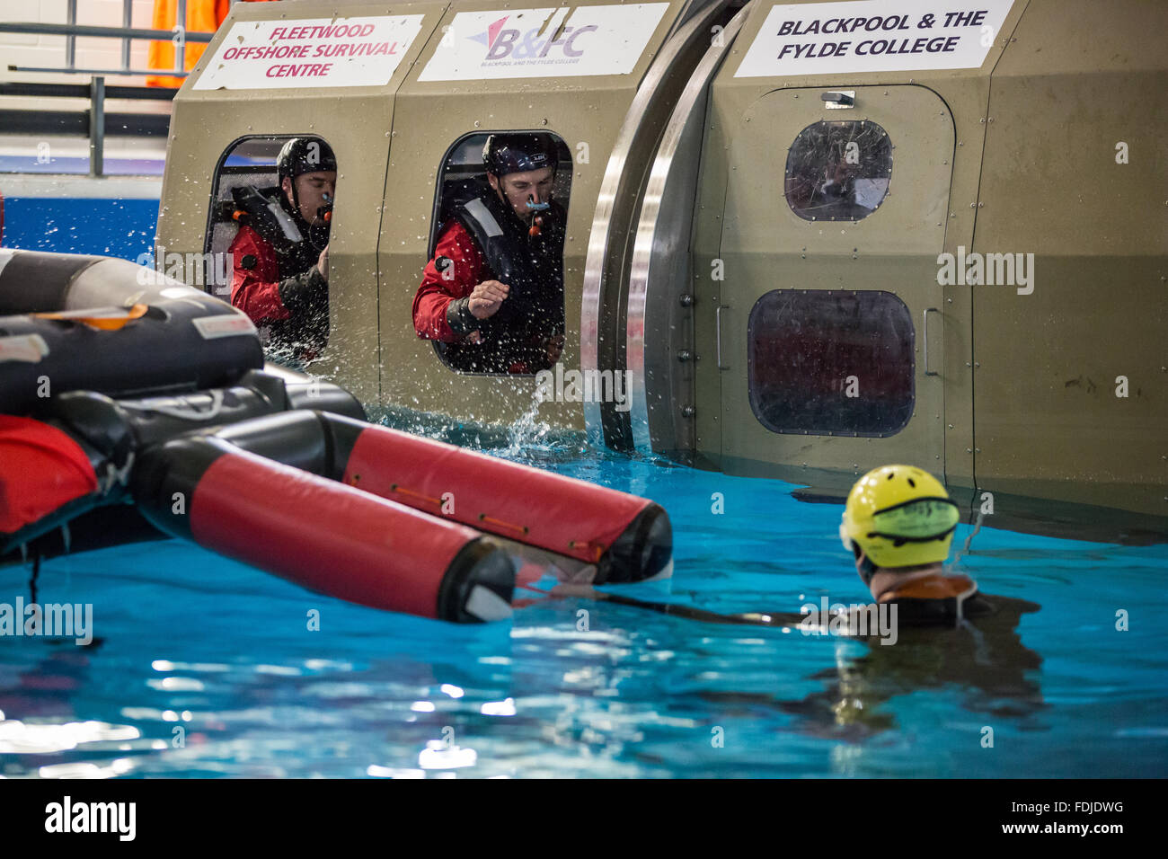 Helicopter escape training hi-res stock photography and images - Alamy