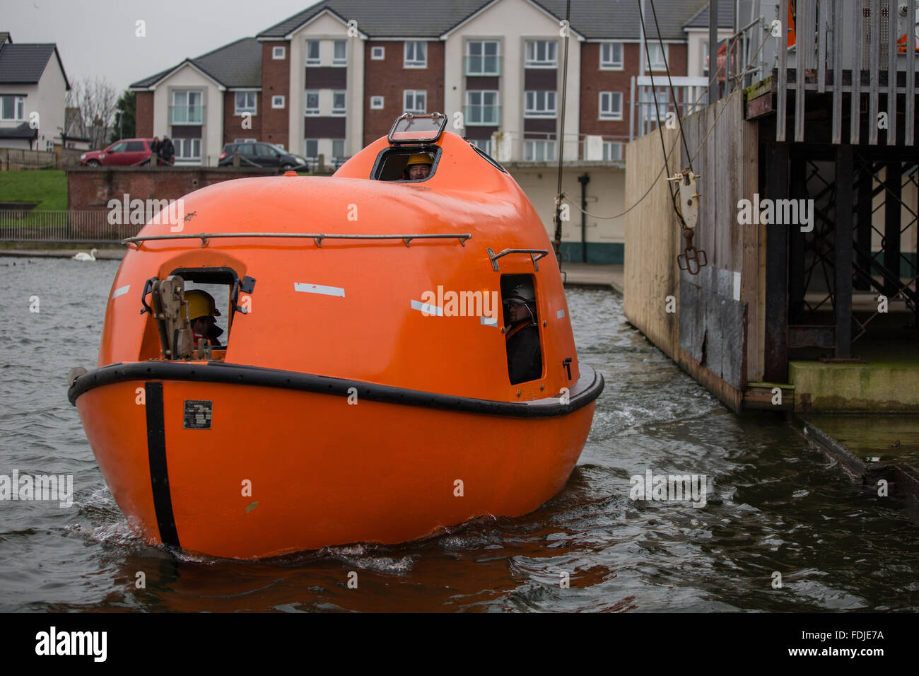 Offshore Lifeboat Stock Photos & Offshore Lifeboat Stock Images - Alamy