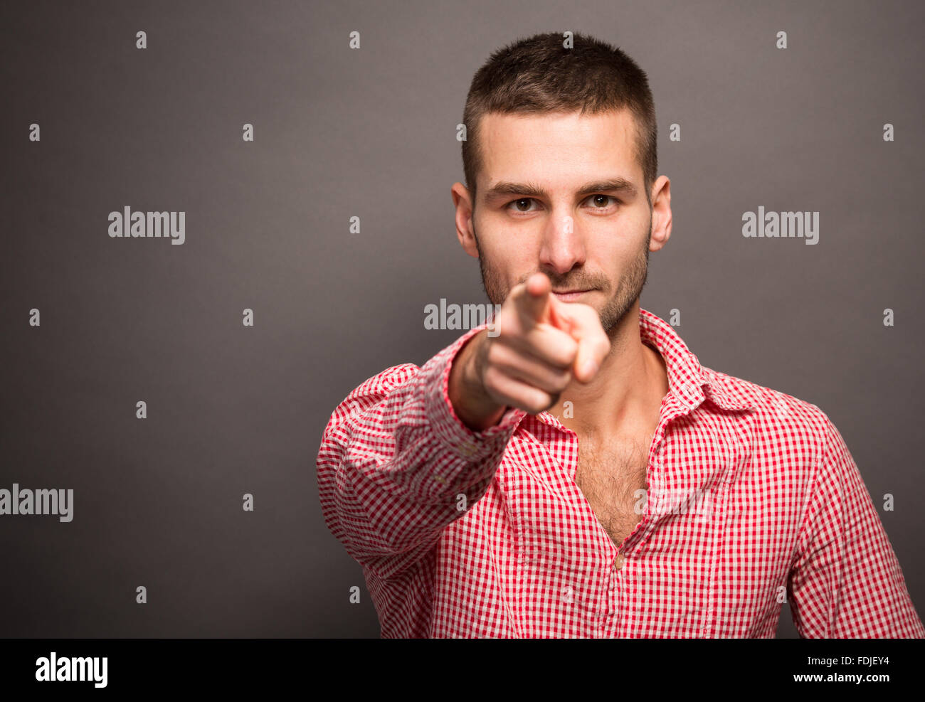 Guy hand finger hi-res stock photography and images - Alamy