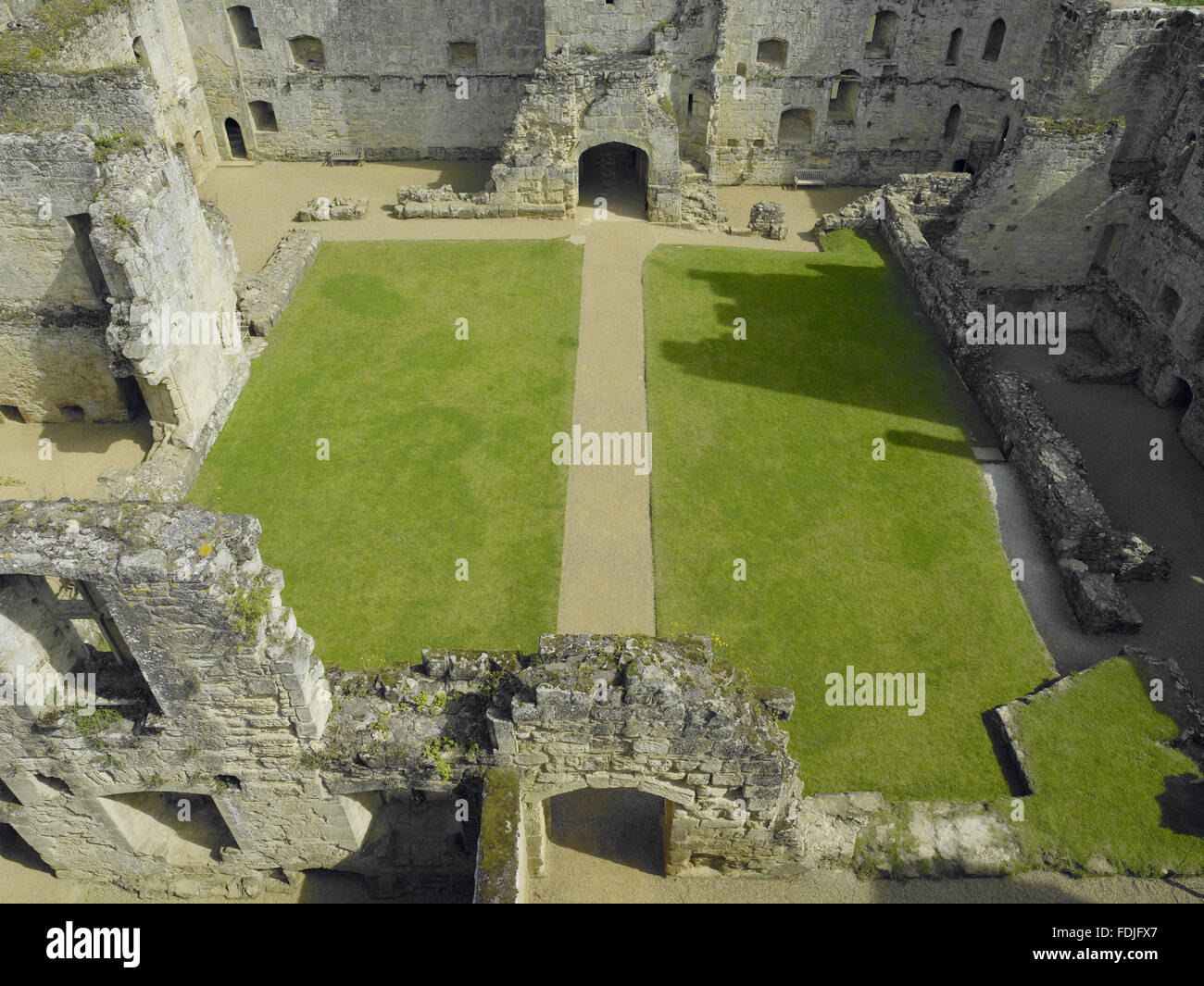 Bodiam Castle Inside