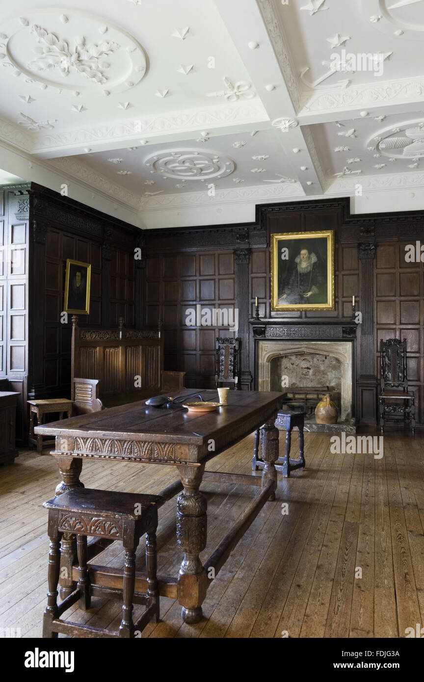 Buckland abbey ceiling High Resolution Stock Photography and Images - Alamy