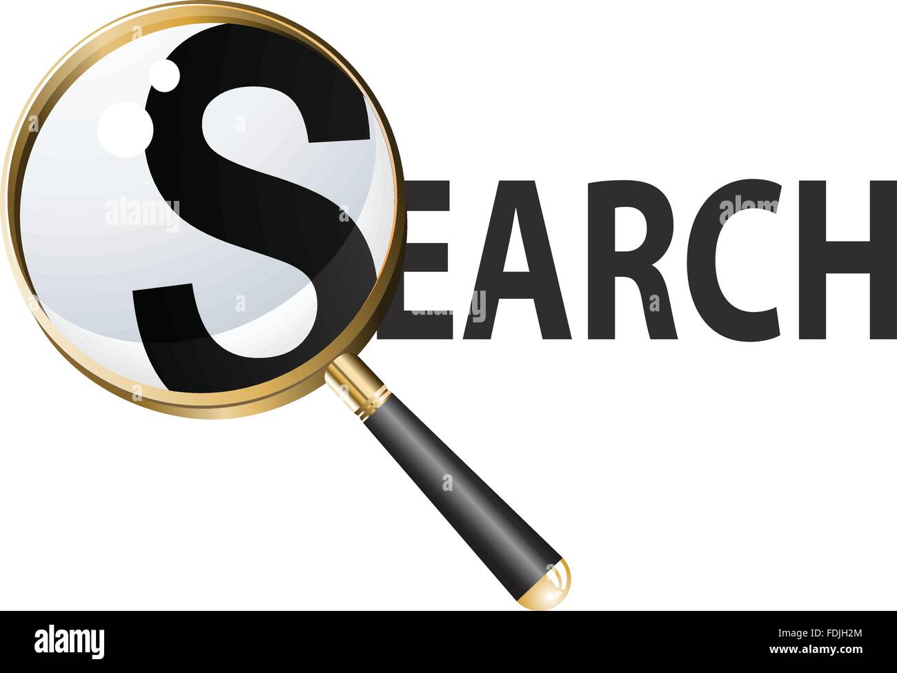 Search vector illustration Stock Vector Image & Art - Alamy