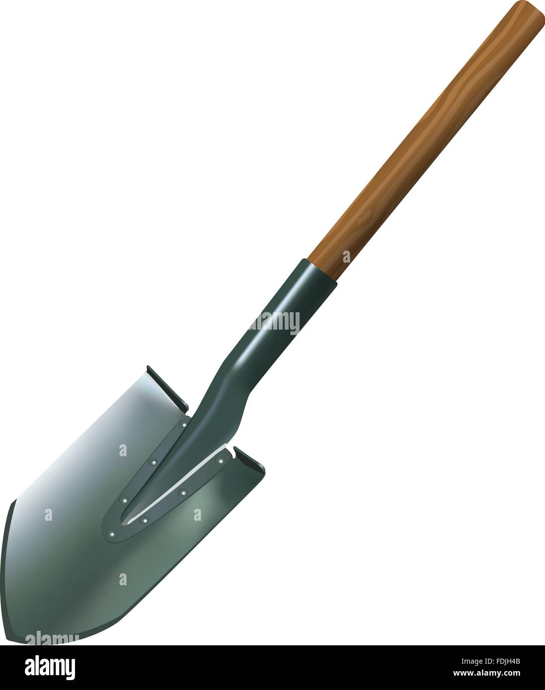 Shovel vector illustration Stock Vector Image & Art - Alamy